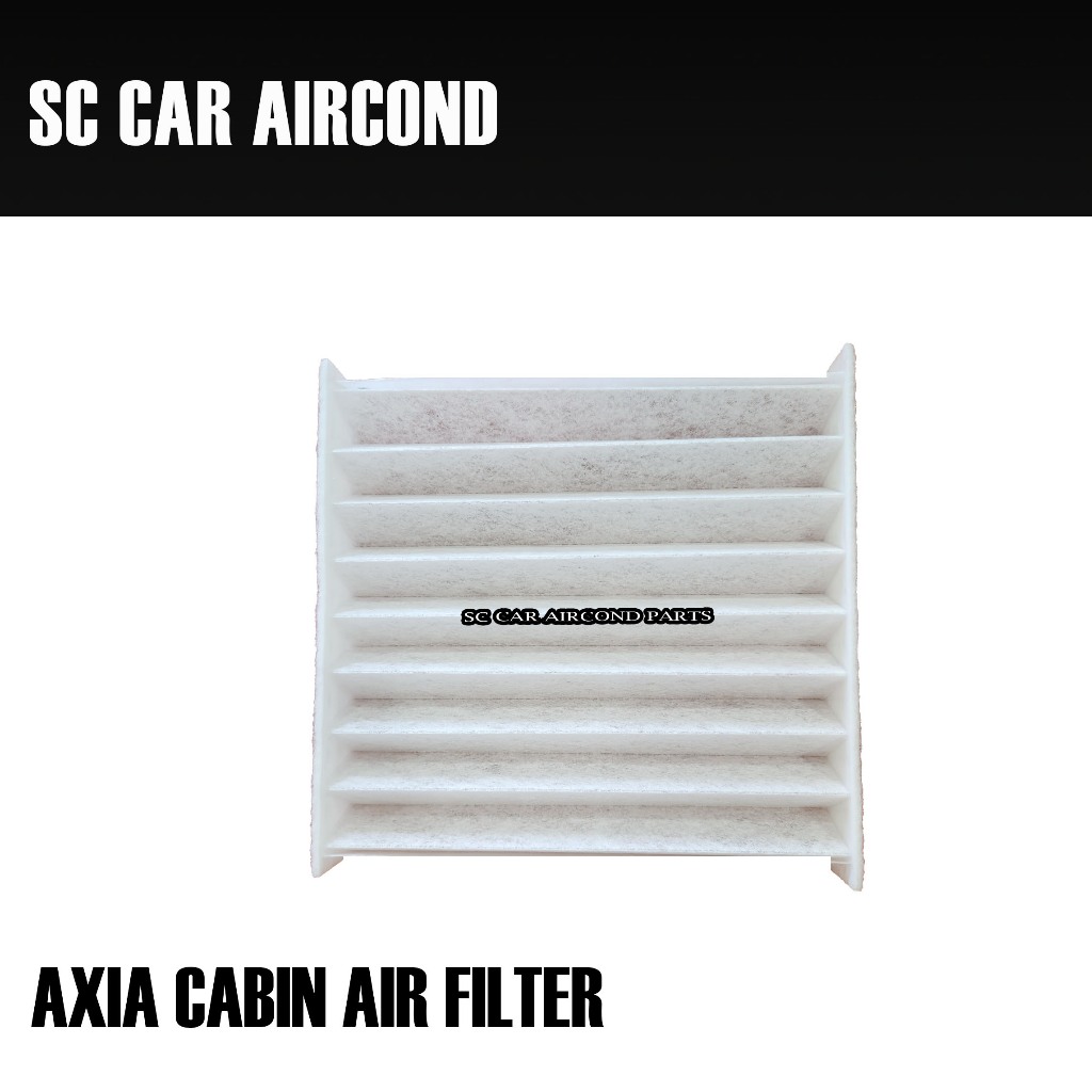 PERODUA AXIA CABIN/ BLOWER AIR FILTER (CAR AC) (DASHBOARD) | Shopee ...