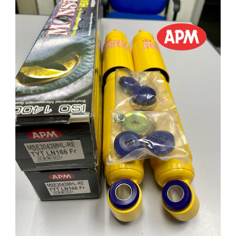 Apm Monster Heavy Duty Toyota Hilux LN165,166 Gas Shock Absorber Front ...