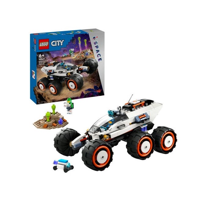 LEGO City 60431 Space Explorer Rover and Alien Life (311 pcs) | Shopee ...