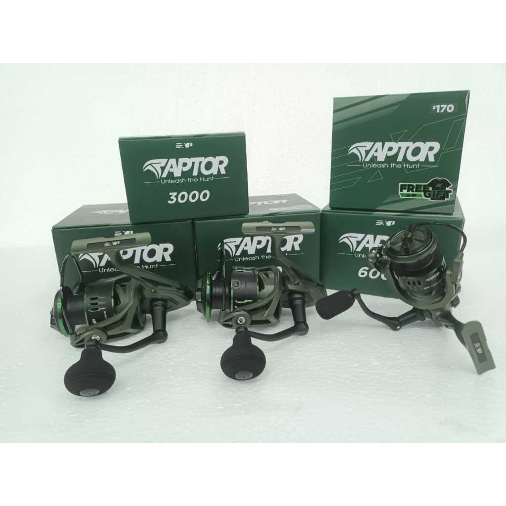 EXP RAPTOR SPINNING REEL EXP LIMITED EDITION | Shopee Malaysia