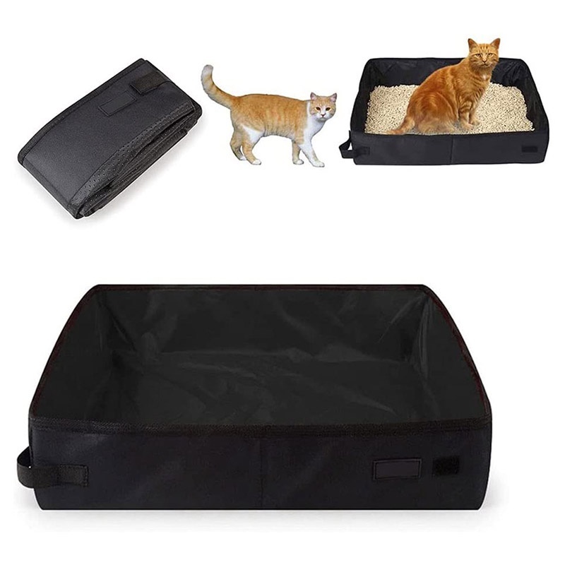 Portable Cat Toilet Travel Cat Toilet Cat Litter Box Portable Cat ...