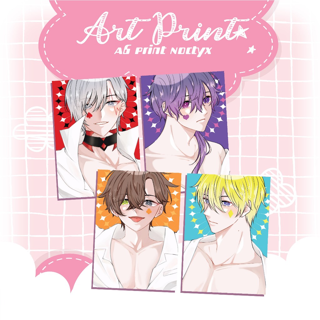 Noctyx A6 Prints Fulgur Ovid Uki Violeta Alban Knox Sonny Brisko | Shopee Malaysia