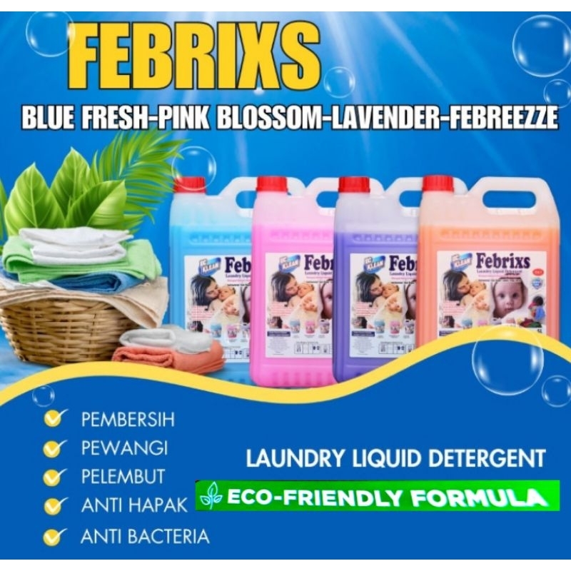SABUN DOBI FEBRIXS 5KG | Shopee Malaysia