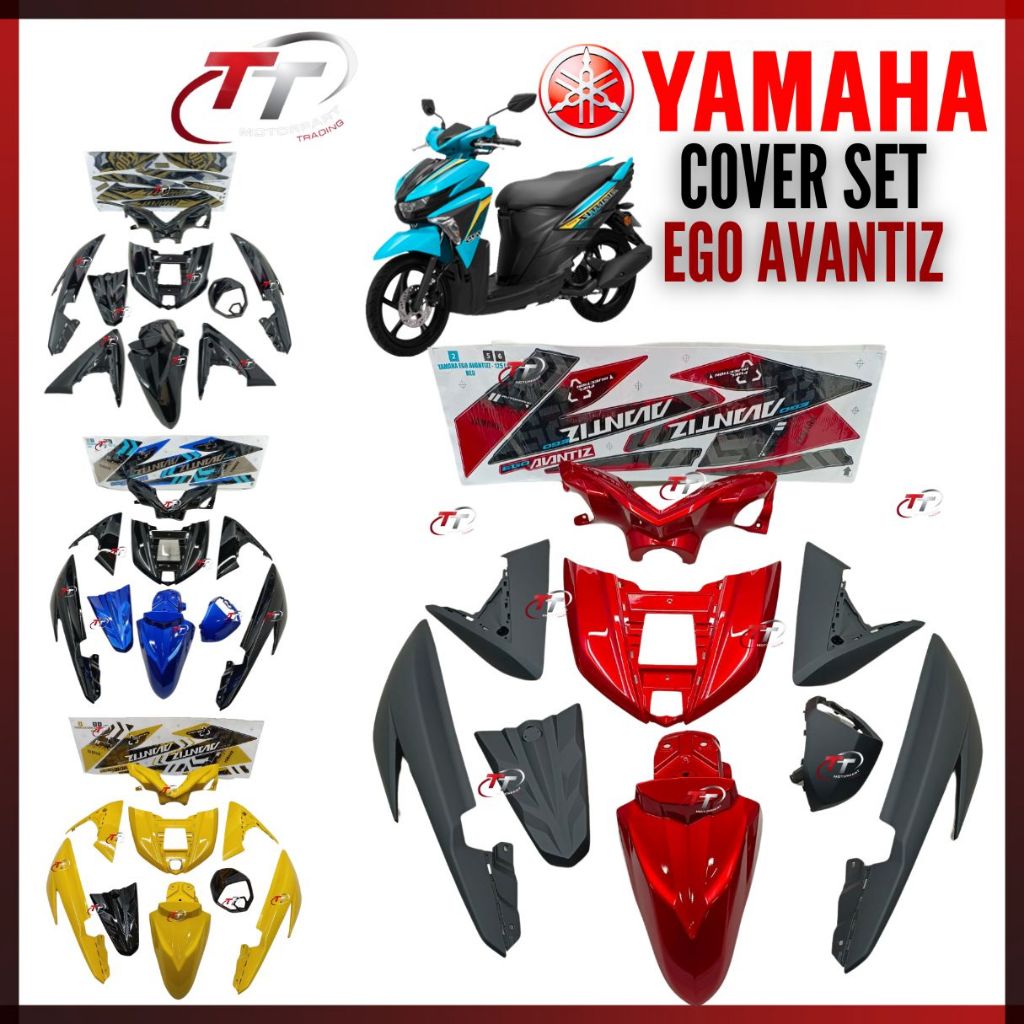 YAMAHA SCOOTER EGO Avantiz AVANTIS COVER SET COVERSET KAVERSET KOVER ...