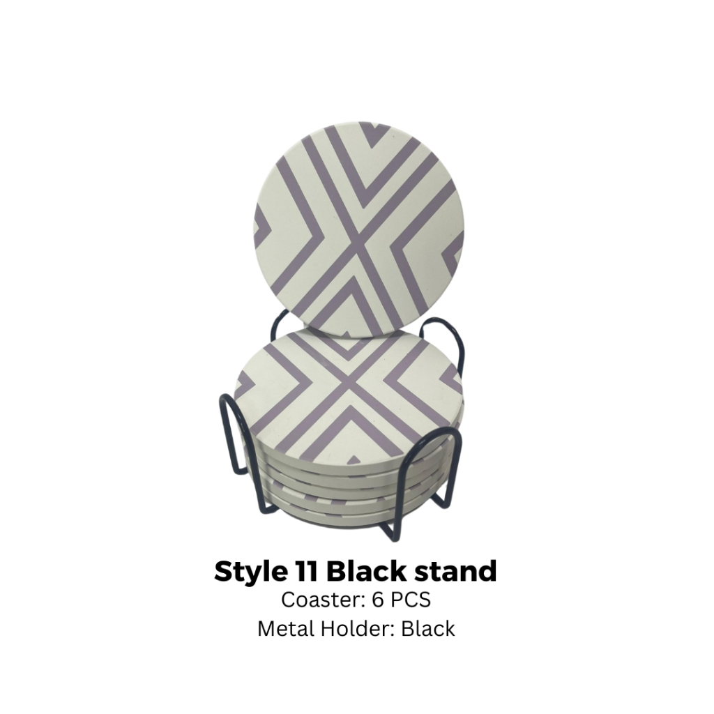 Alas Cawan Lapik Cawan Ceramic Coaster Absorb Water Absorbent Premium ...