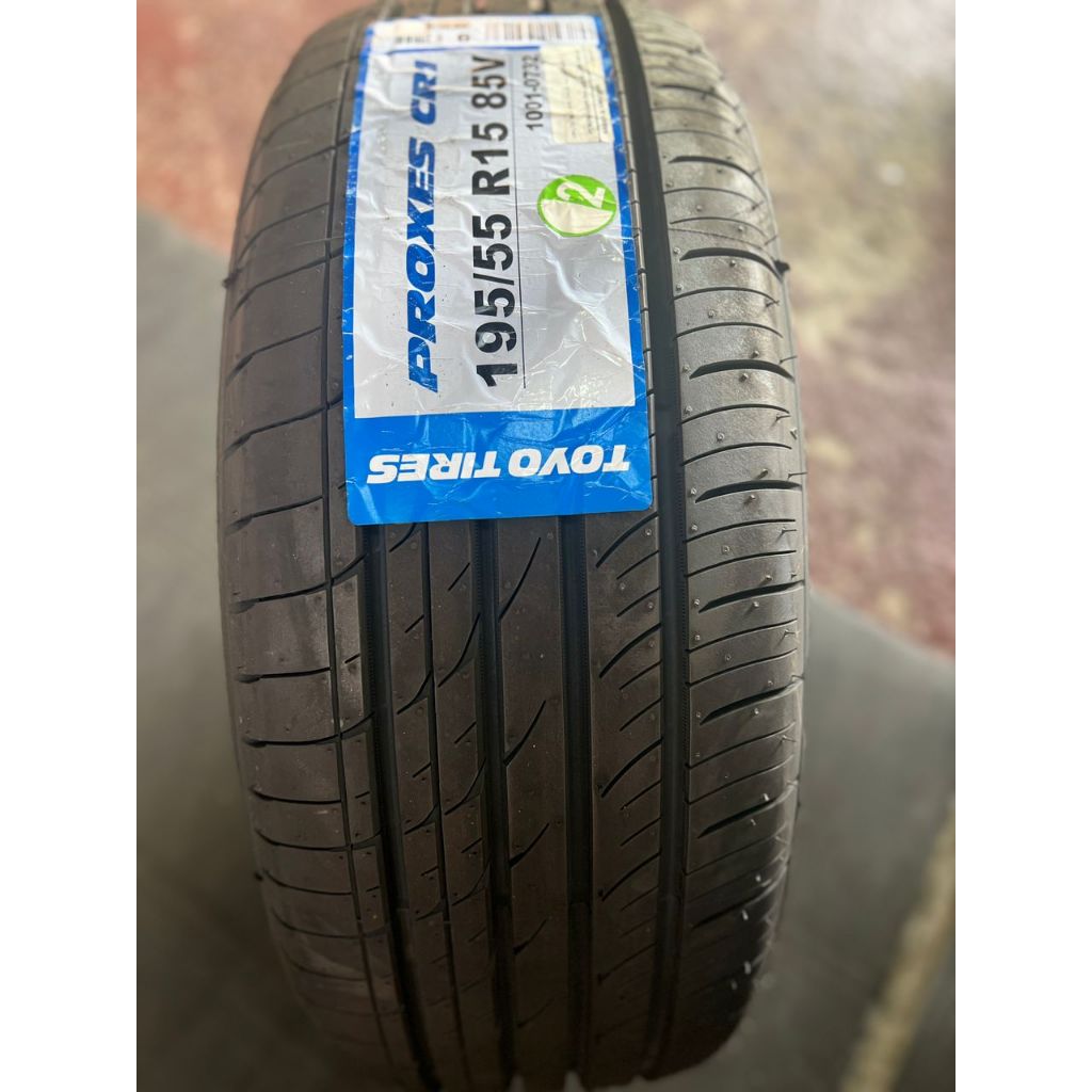 NEW TYRE TOYO 195 55 15 PROXES CR1 TAYAR BARU | Shopee Malaysia