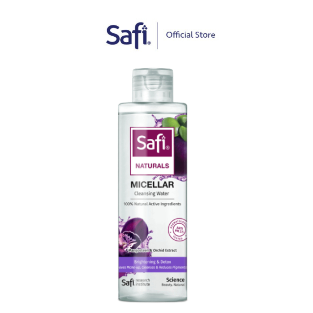SAFI Naturals Micellar Cleansing Water Mangosteen & Orchid 200ml ...