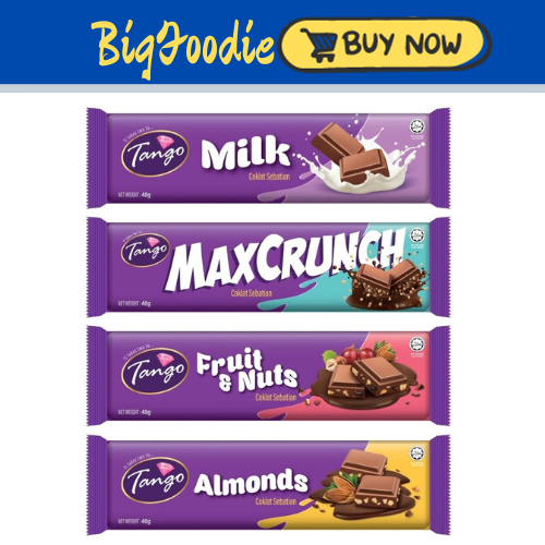 [BFD] Tango Chocolate Milk Bar 40gm | Shopee Malaysia