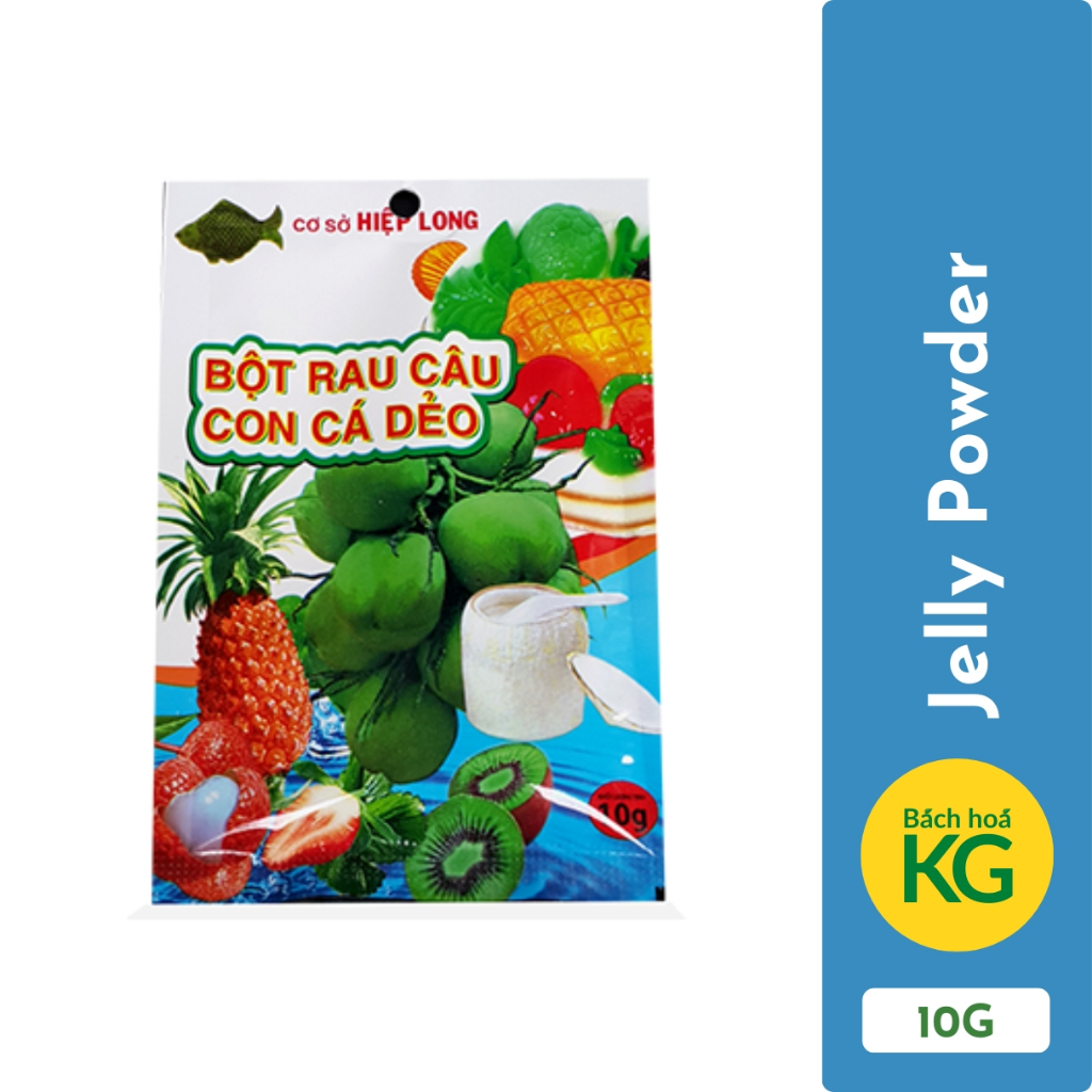 Hiep Long Jelly Powder 10g - Bột Rau Câu Con Cá Dẻo Hiệp Long - Bot Rau ...