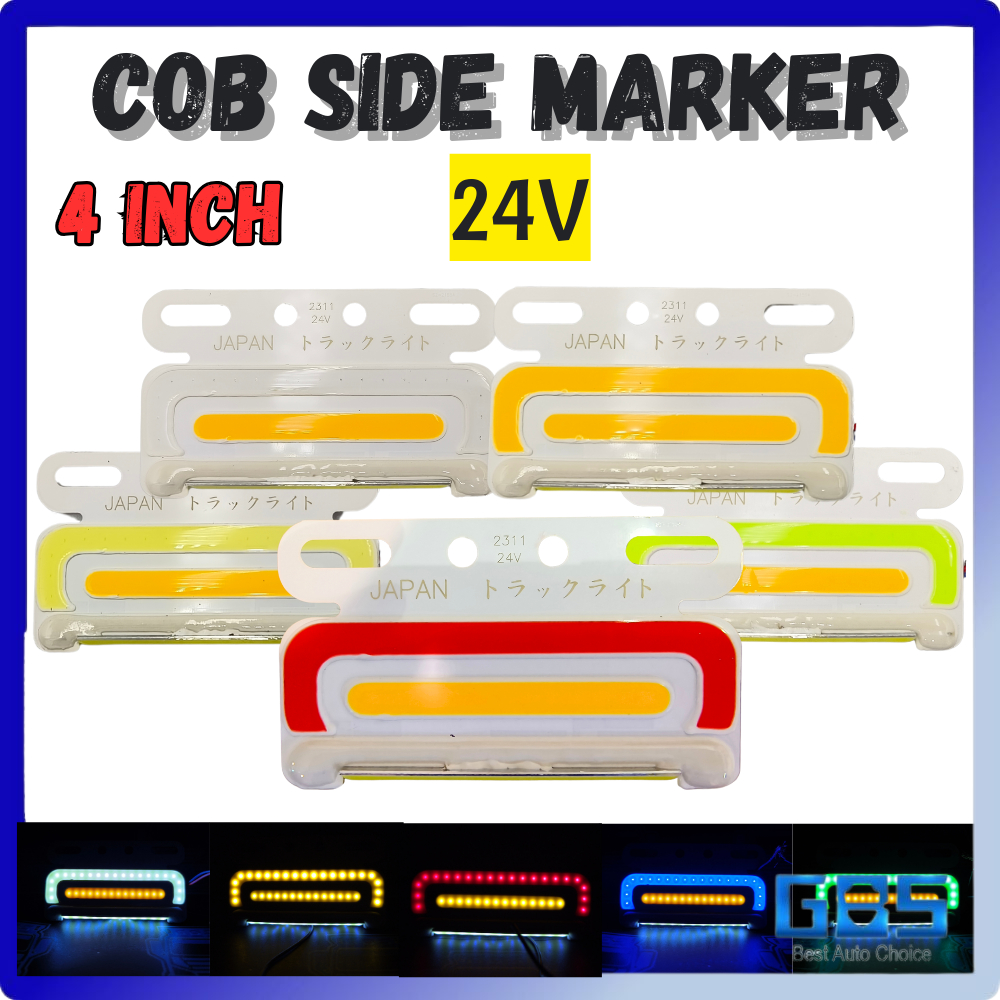 GBS CAR LED Lorry Side Lamp COB 24V Indicator Light External Signal ...