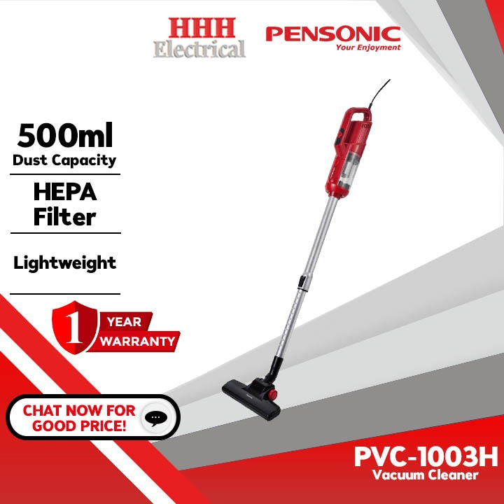 PENSONIC Corded Stick & Handheld Vacuum Cleaner With HEPA Filter PVC ...