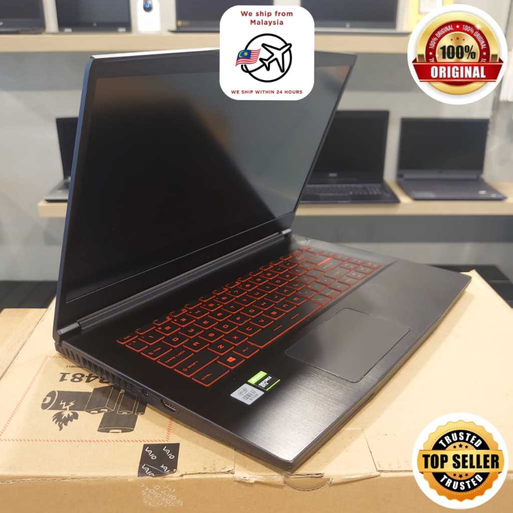 MSI MS-16W1 I7 + NVIDIA GRAPHIC GAMING LAPTOP 100% ORIGINAL USE ...