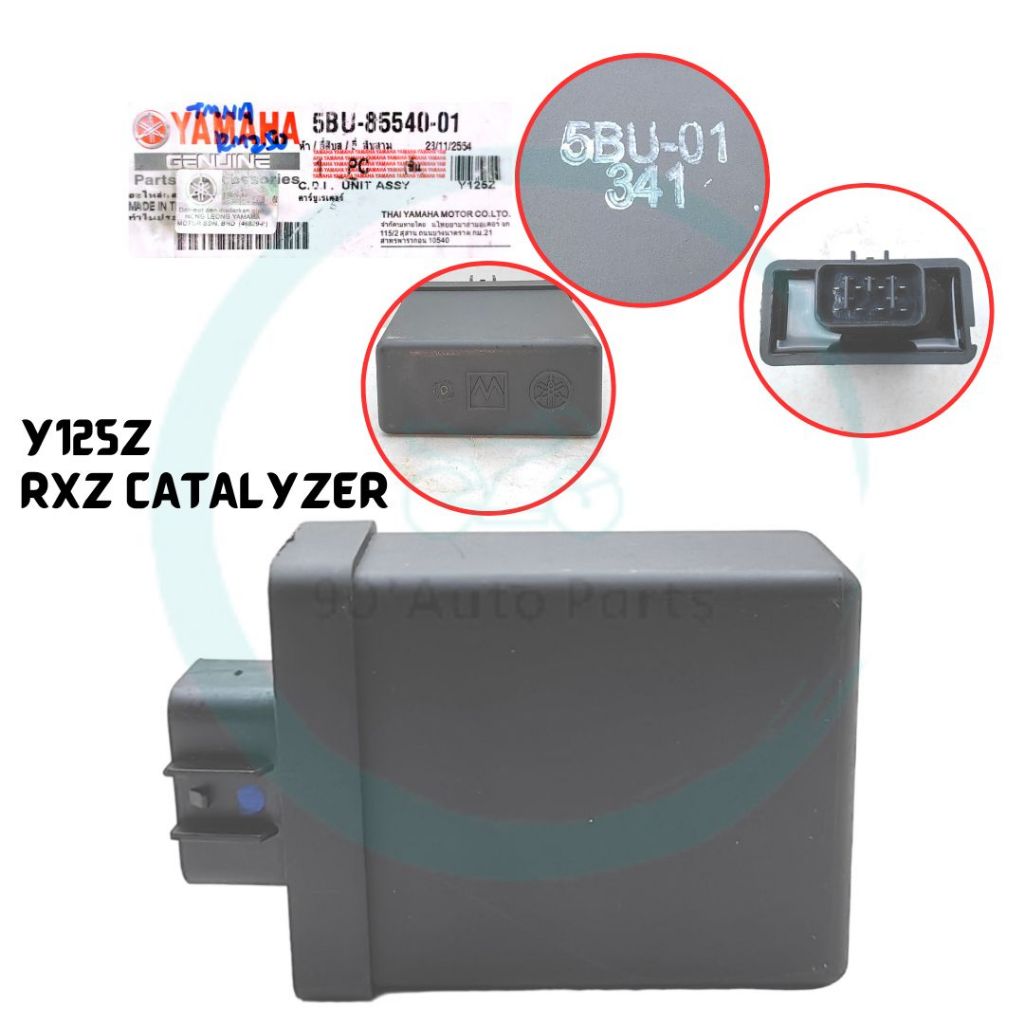 MOTOR YAMAHA 125 Y125 125Z Y125Z 125ZR Y125ZR RXZ 5PV RXZ CATALYZER CDI UNIT ORIGINAL THAILAND ...