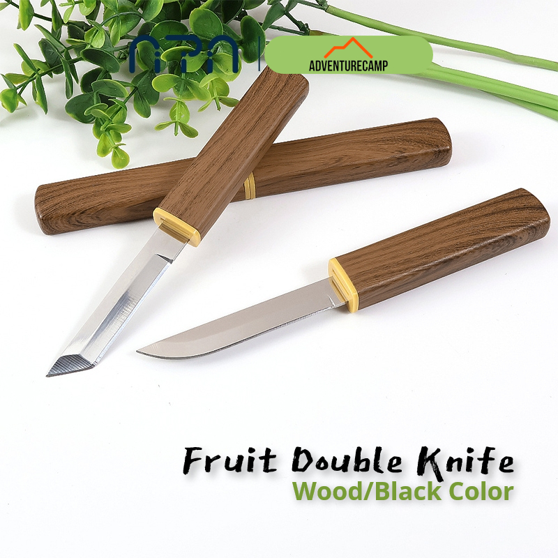 🇲🇾Ready Stock🔥 Nipiin Kitchen Double Knife Fruit Knife Multipurpose ...