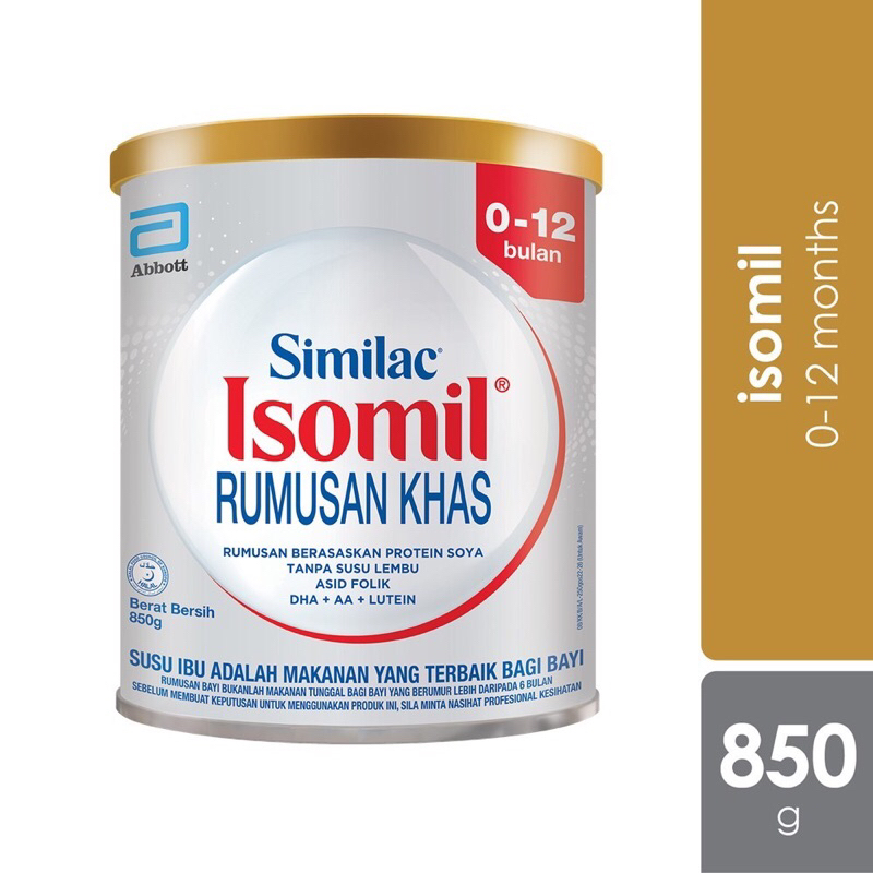 Similac Isomil Rumusan Khas 850g (0-12 month) | Shopee Malaysia
