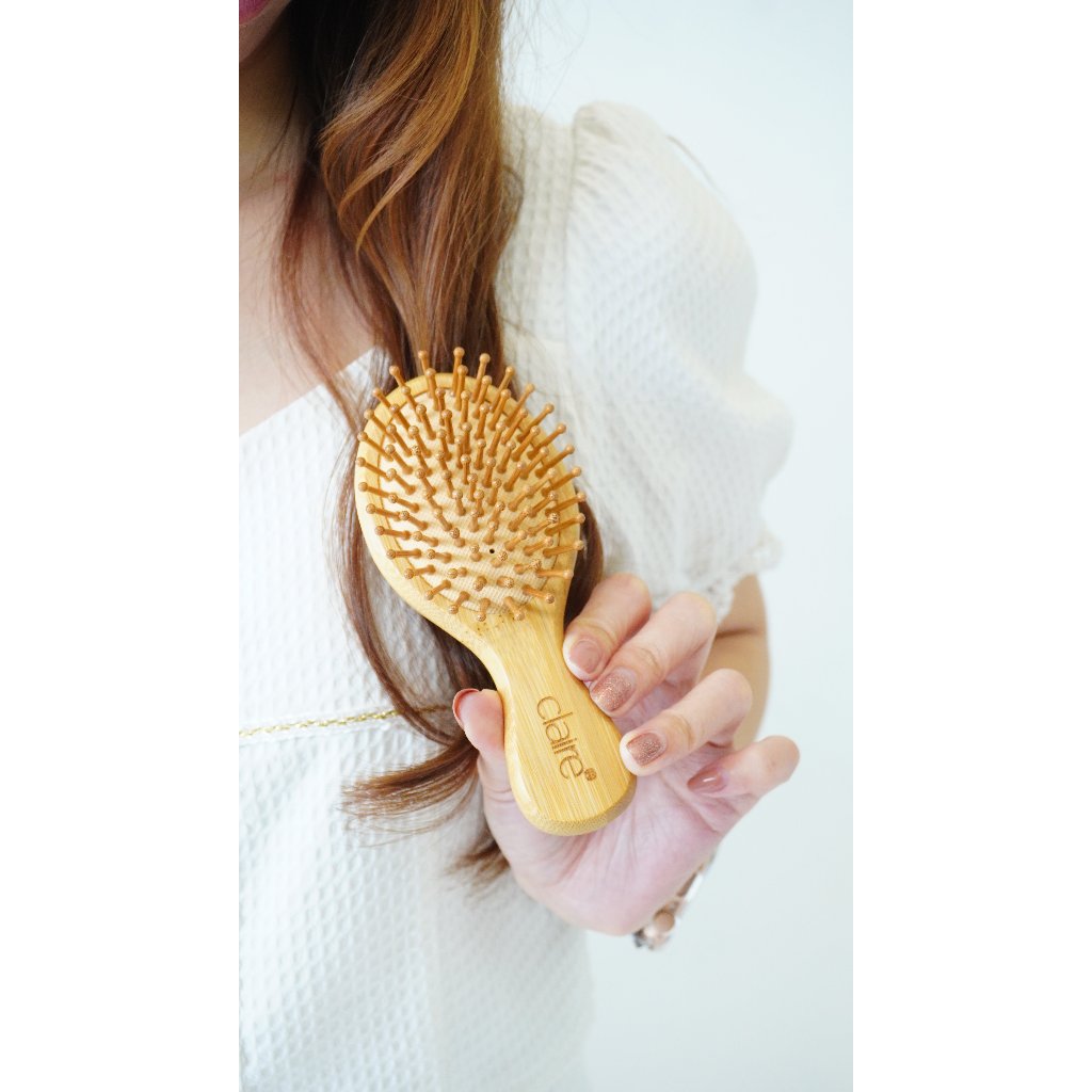 Claire Organics Mini Hair Comb Hair Brush - Sikat Rambut Perempuan ...