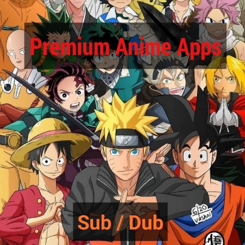 Premium Anime Pass Apps(All Access/VIP) | Shopee Malaysia