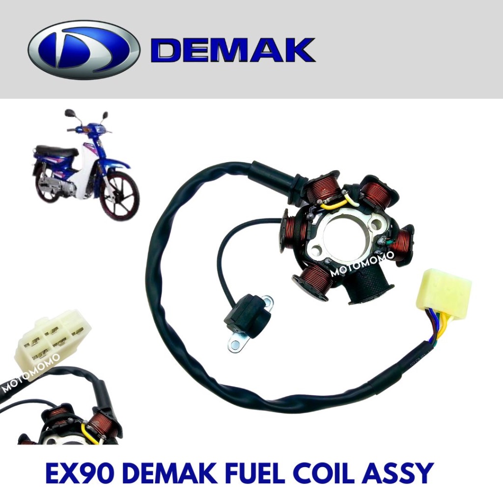 FUEL COIL DEMAK EX90 EX 90 MAGNET COIL STARTER COIL MAGNET COIL ...