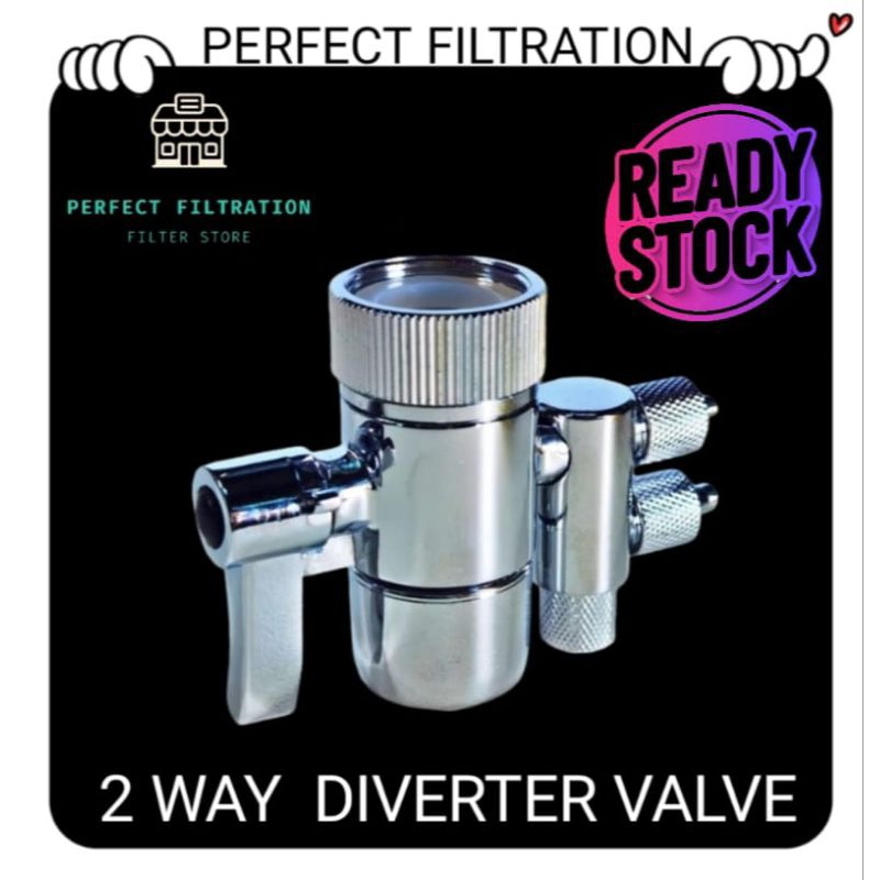 2 Way Water Faucet Diverter Valve , apdaptor, Elken,Coway, Cuckoo, LG ...