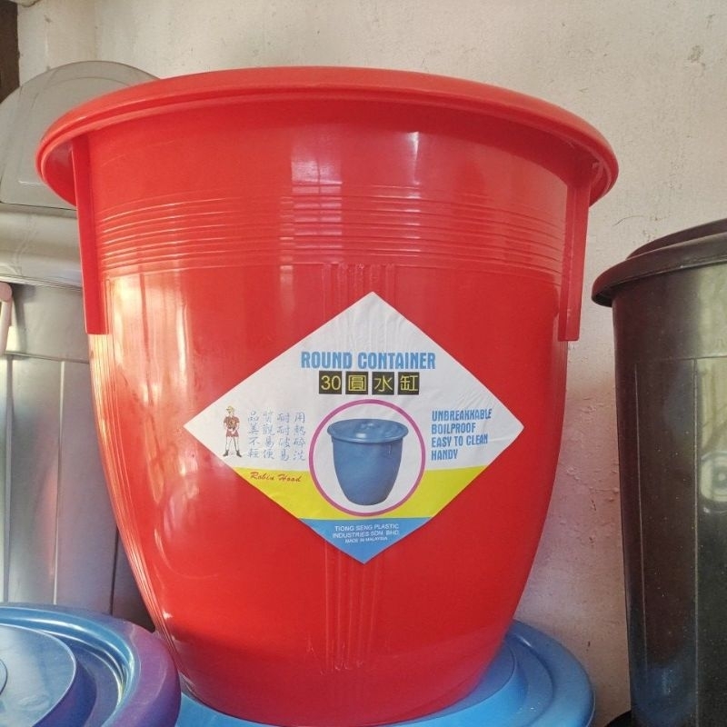 Tempayan/Tong Air/Bekas Air(jenis tebal)tempayan/Tong air simpanan ...