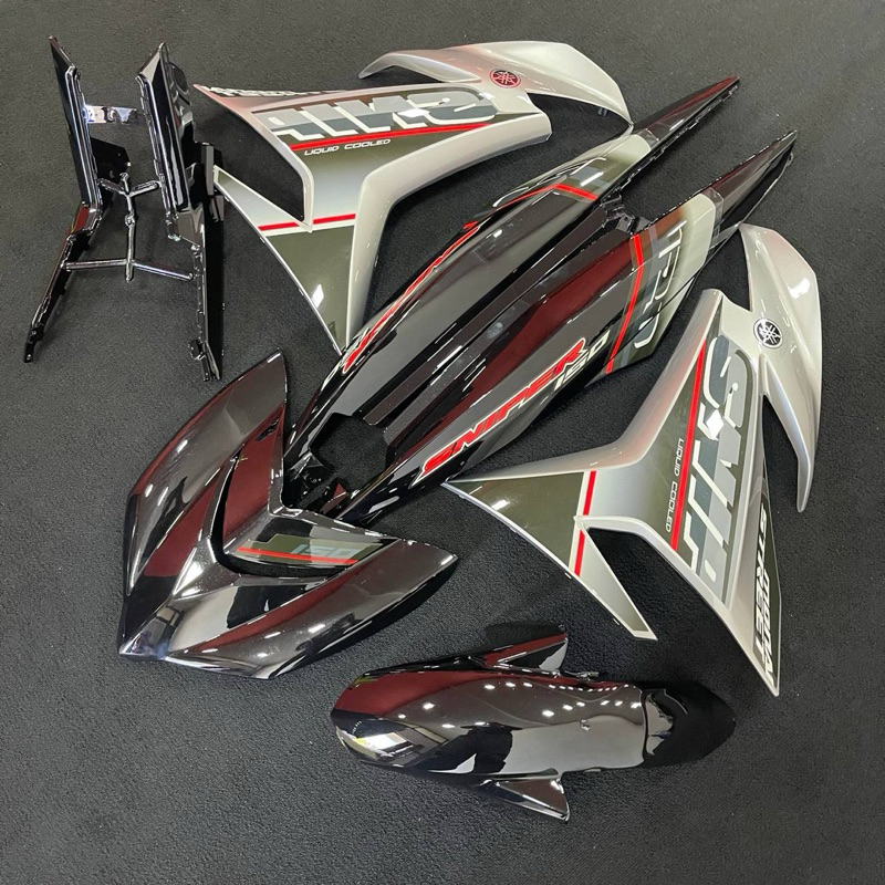 Y15 V1/V2 COVERSET SNIPER SILVER HITAM 2018 HLD | Shopee Malaysia