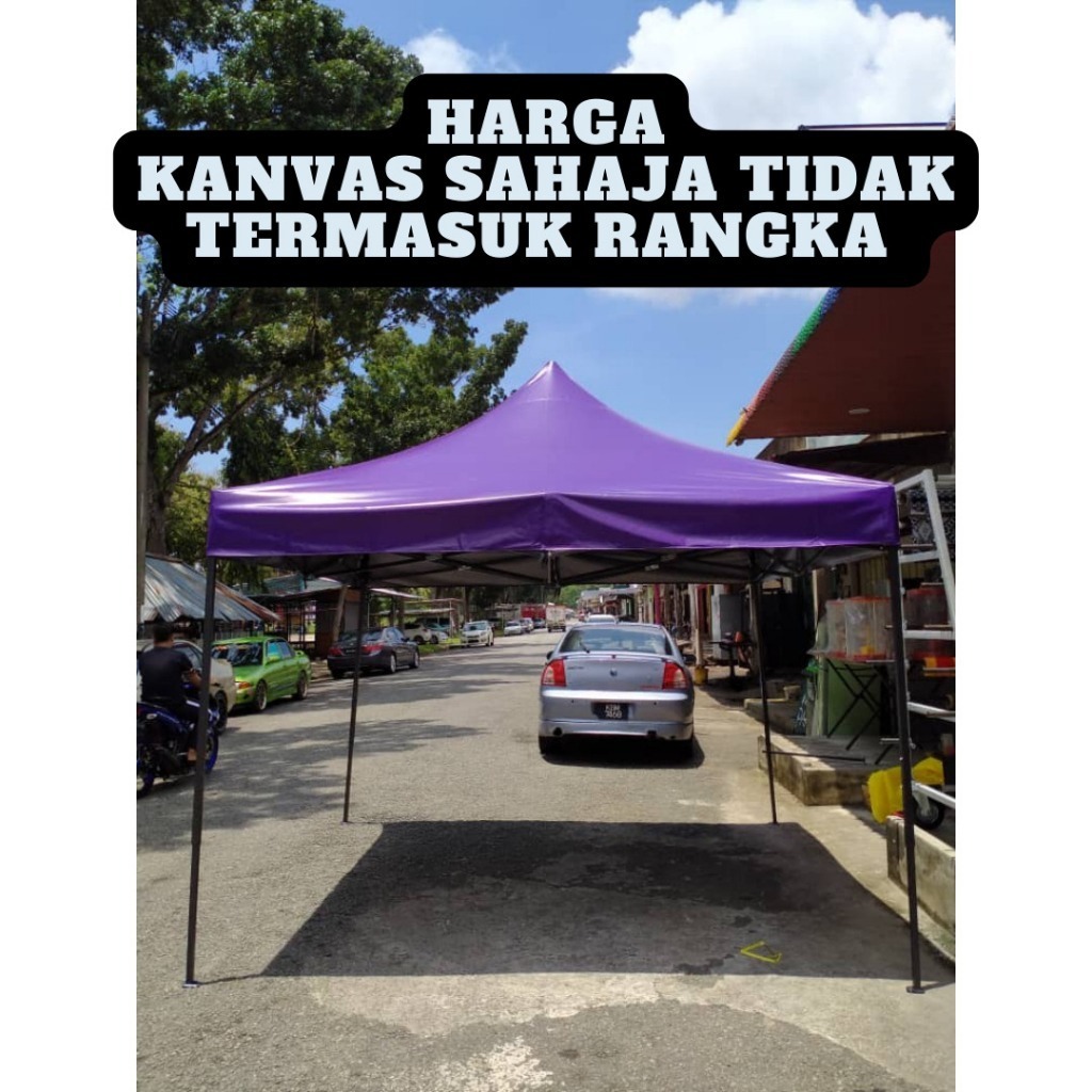 KAIN KHEMAH PVC BTW FABRIC A DAN B 8ft X 8ft (2.5M X 2.5M) DAN 6ft X ...