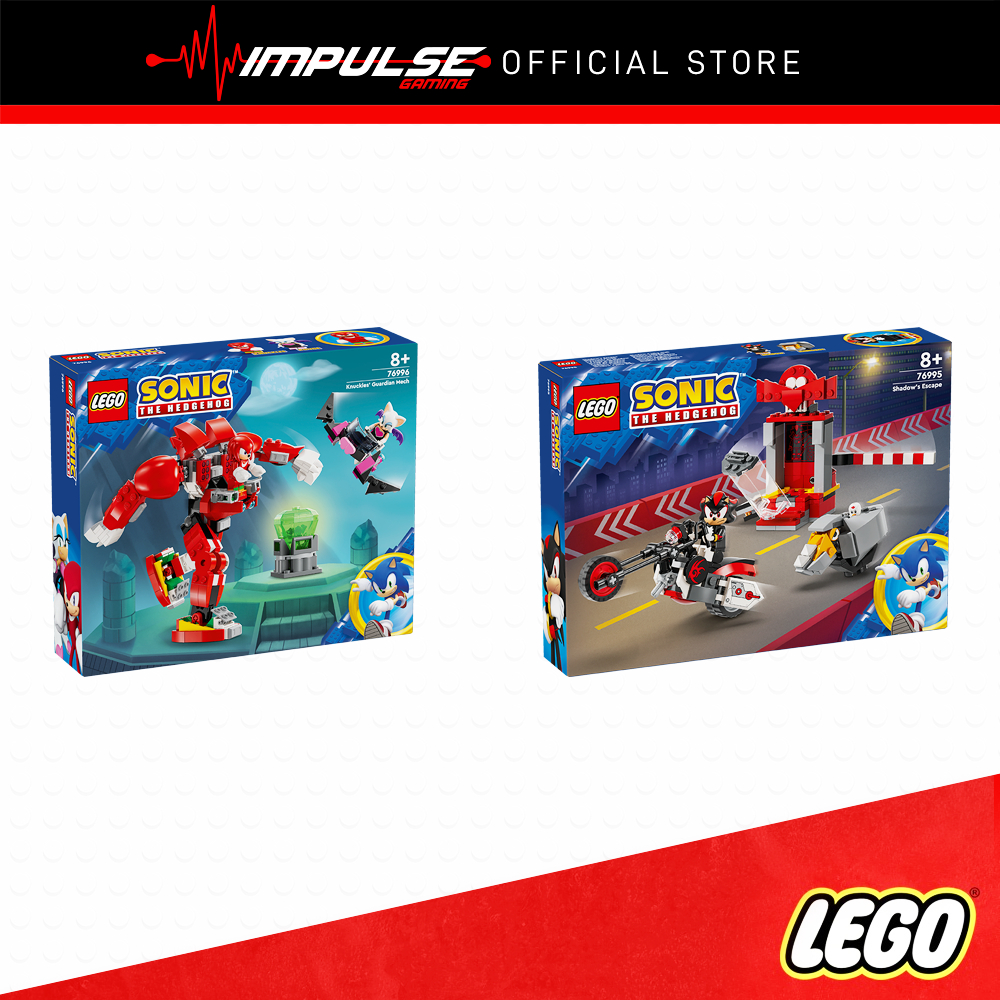 LEGO Sonic Series - 76995 Shadow the Hedgehog Escape / 76996 Knuckles ...
