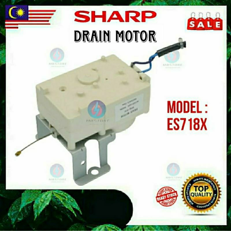 (ORIGINAL) ES718X SHARP WASHING MACHINE DRAIN MOTOR | Shopee Malaysia