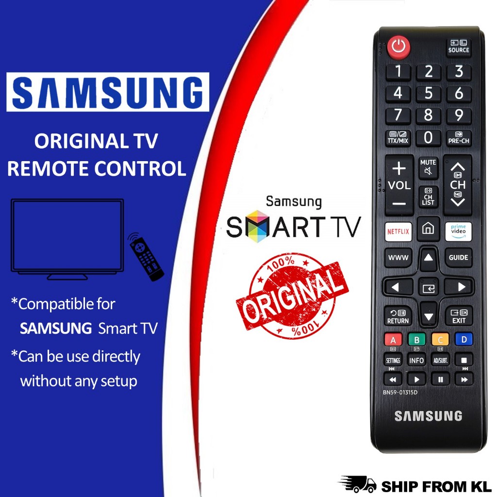 ***ORIGINAL*** SAMSUNG LED LCD Smart TV Remote Control BN59-01315D ...