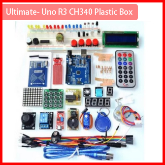 UNO R3/16U2 / Mega 2560 RBT School Basic Advance Ultimate Pro Upgraded Sensor Learning Starter ...