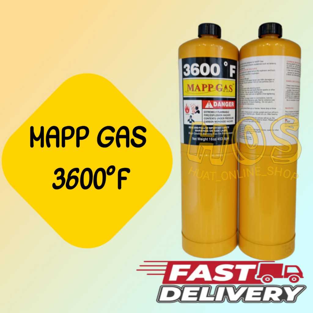 MAPP GAS Quality ( mapp gas 3600f ) | Shopee Malaysia
