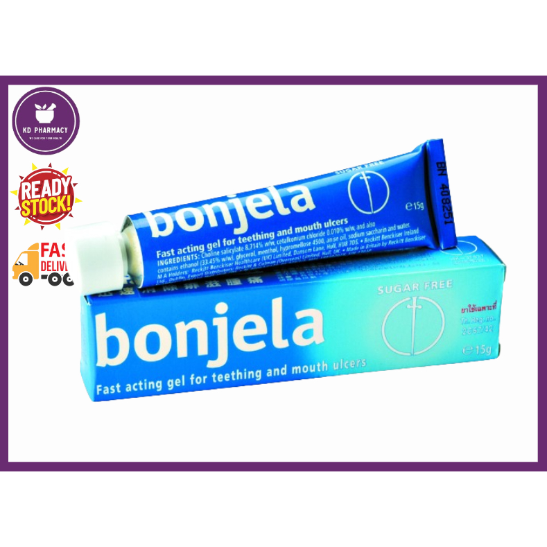 Bonjela Gel 15g (For Teething and Mouth Ulcer) / Ulcer fast relief ...