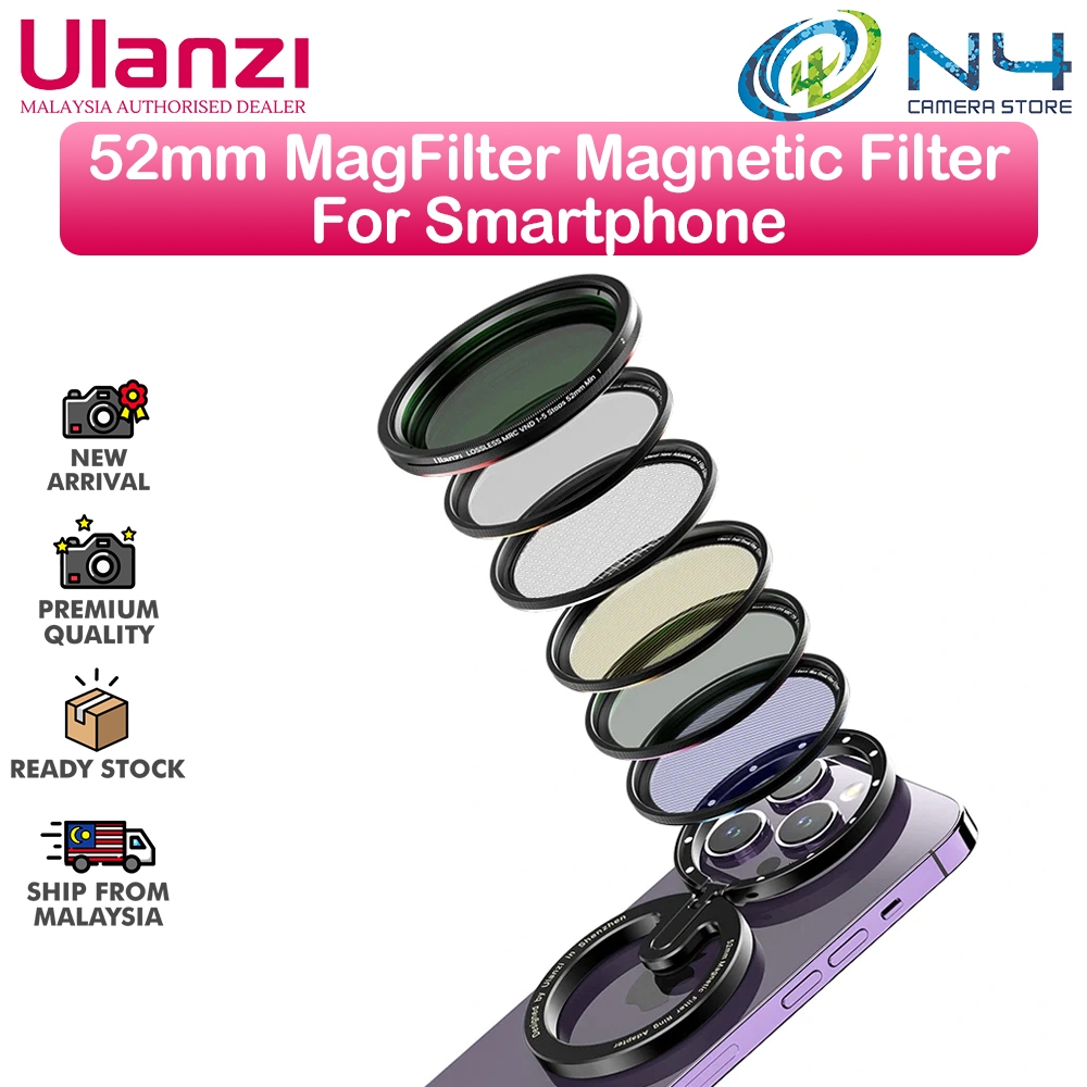 Ulanzi 52mm MagFilter Magnetic Filter for Smartphones | Shopee Malaysia