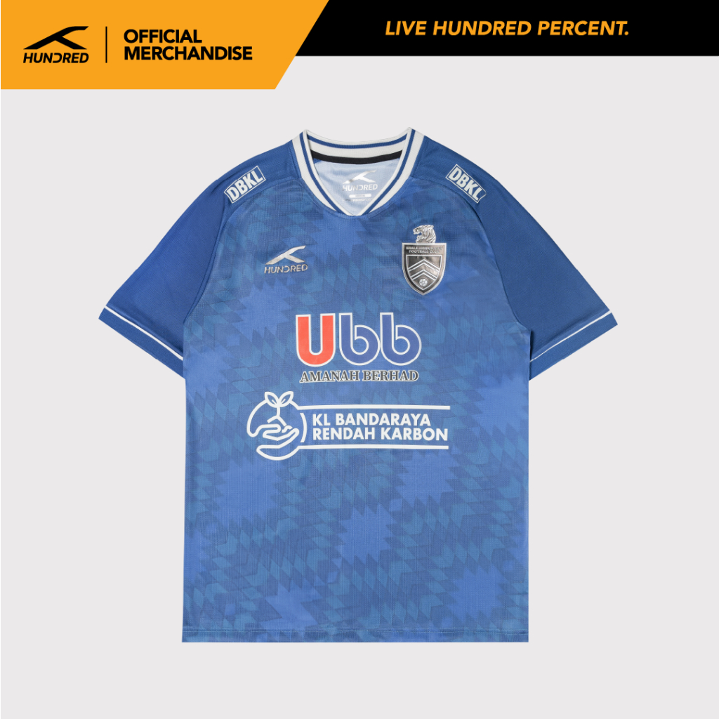 Hundred Kuala Lumpur City FC 2023 Away Cup Jersey - Blue | Shopee Malaysia