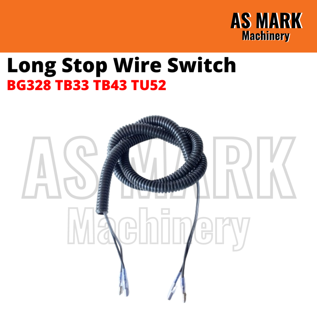 Long Stop Wire Switch c/w Cover Wayar Mesin Rumput BG328 Brush Cutter ...