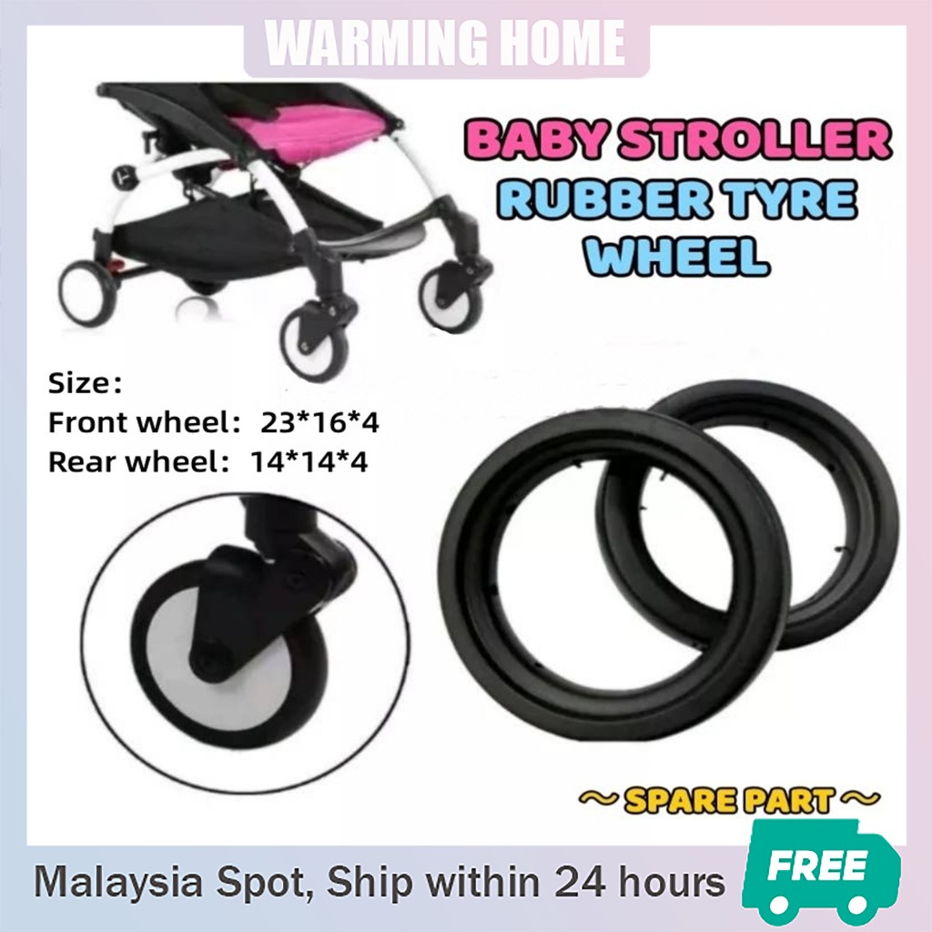 Baby Stroller Wheel Rubber Tyre / Getah Tayar Roda Kereta Sorong Bayi ...