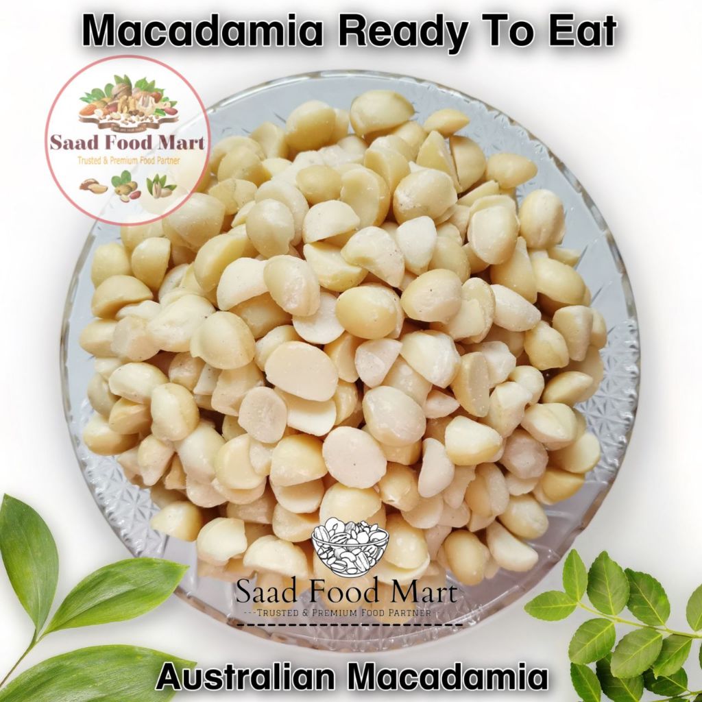 Macadamia Nuts Australian Premium Roasted & Raw Ready To Eat 250gm ...