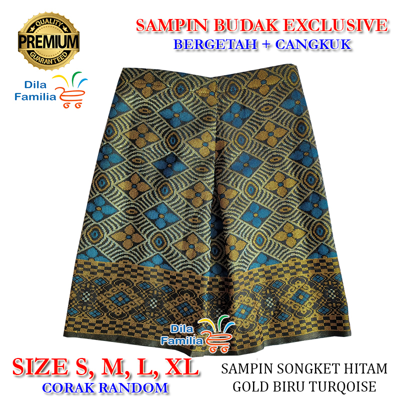 Sampin Budak Lelaki Exclusive Siap Pakai Bergetah Samping Songket Kids ...