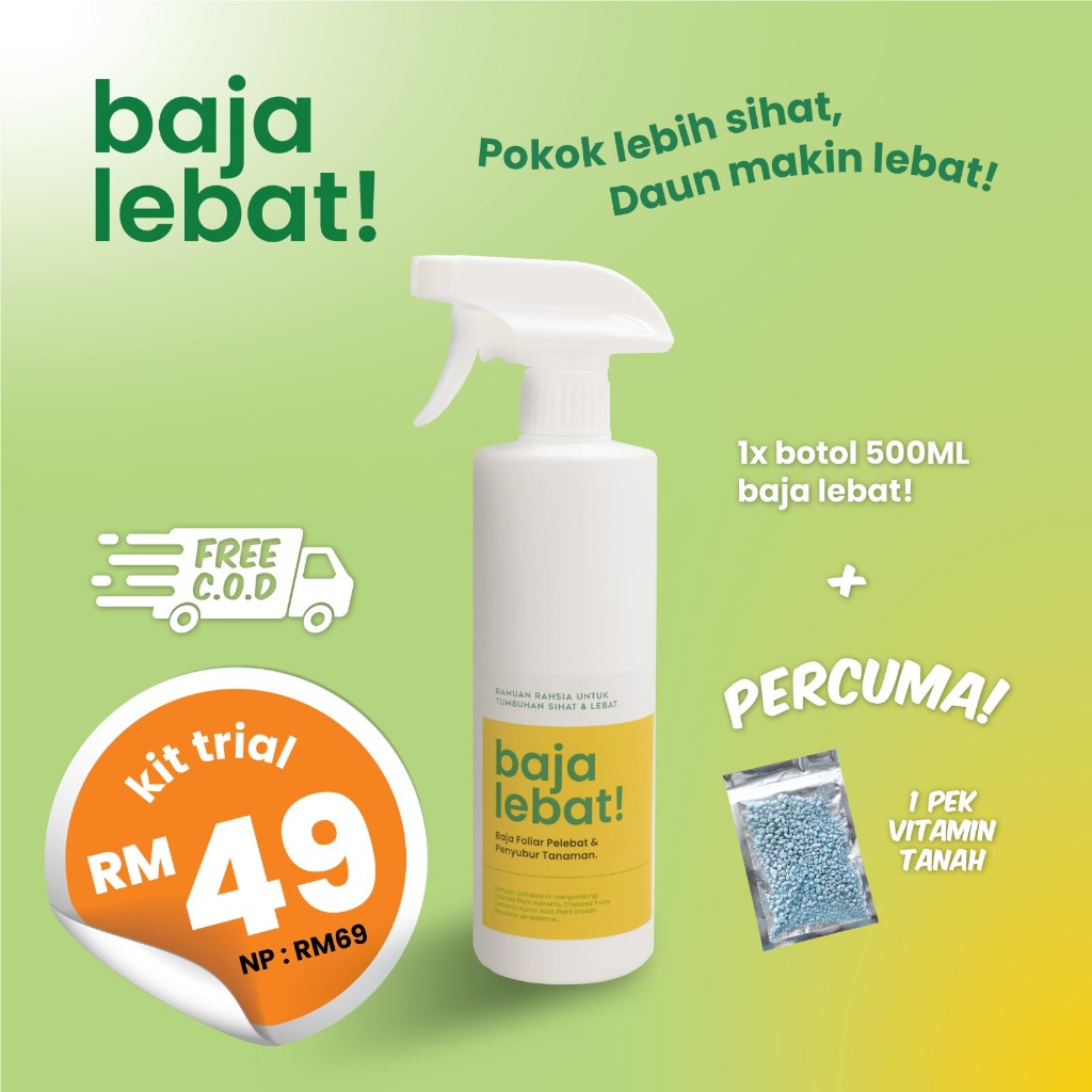 Baja lebat Baja spray baja super subur baja buah baja cili baja sayur ...