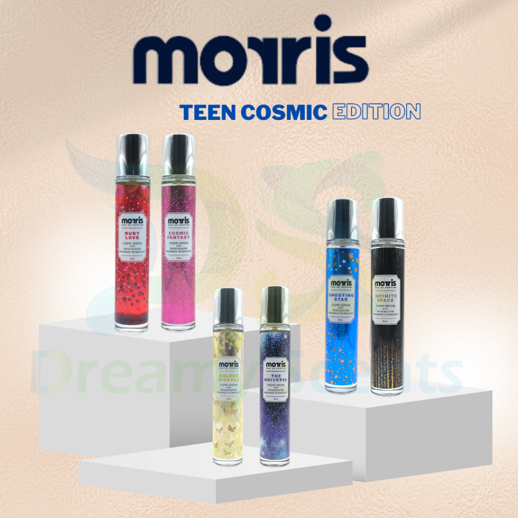 Morris Perfume Teen Cosmic Edition 50ml Minyak Wangi Remaja Mood ...