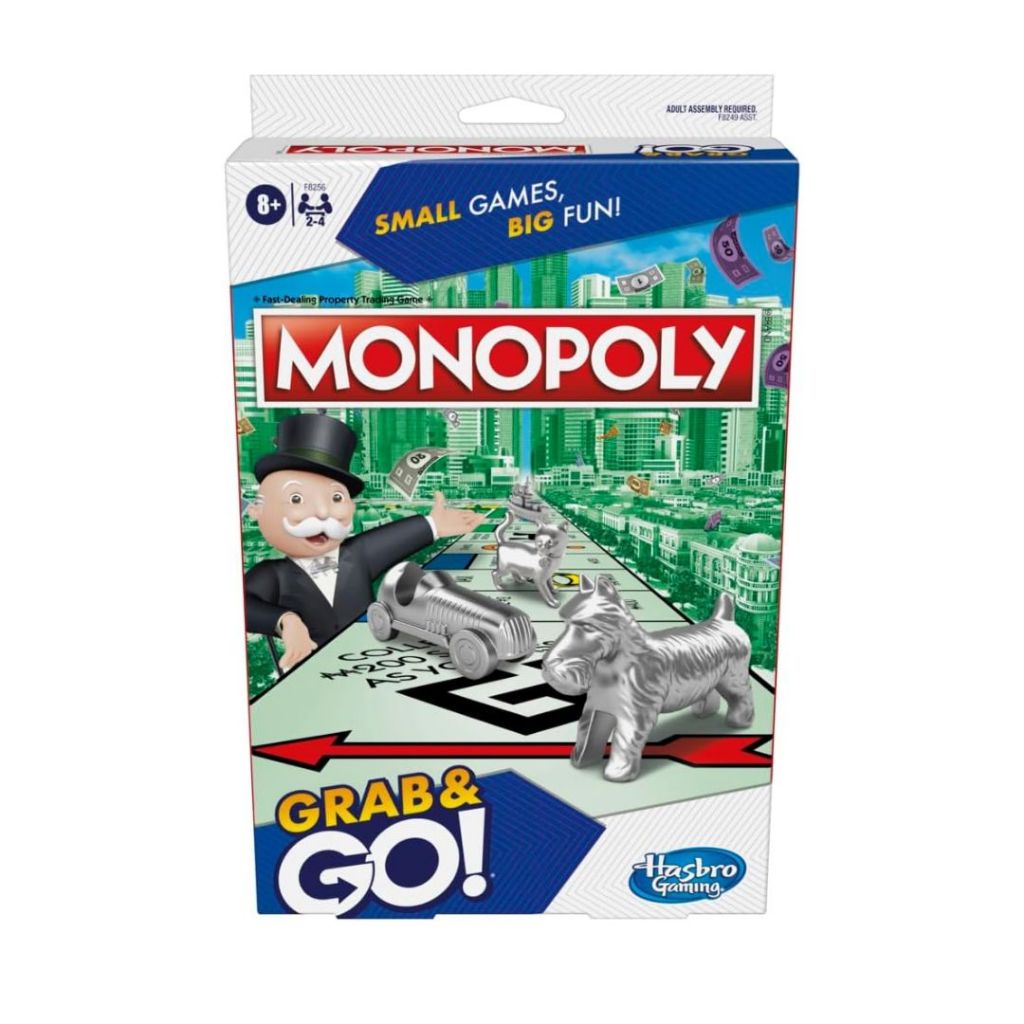 Monopoly Grab & Go! Small Games, Big Fun! (F8256) | Shopee Malaysia