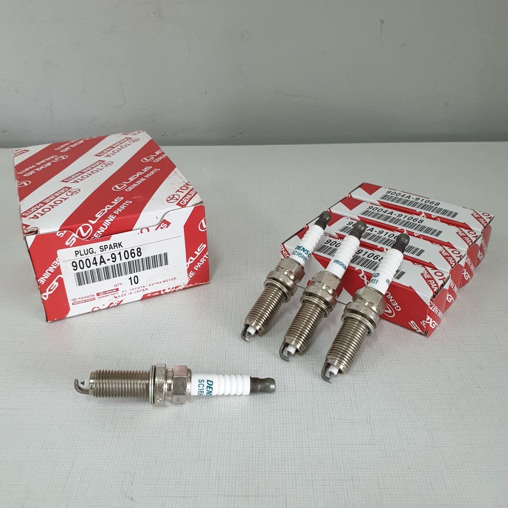 TOYOTA SPARK PLUG 90919-01253 FOR VIOS NSP151 / WISH 2014 / BEZZA 2018 ...