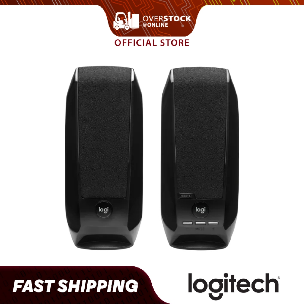 LOGITECH S150 / Z121 Stereo Speaker with 2.4W, USB Powered, Easy ...