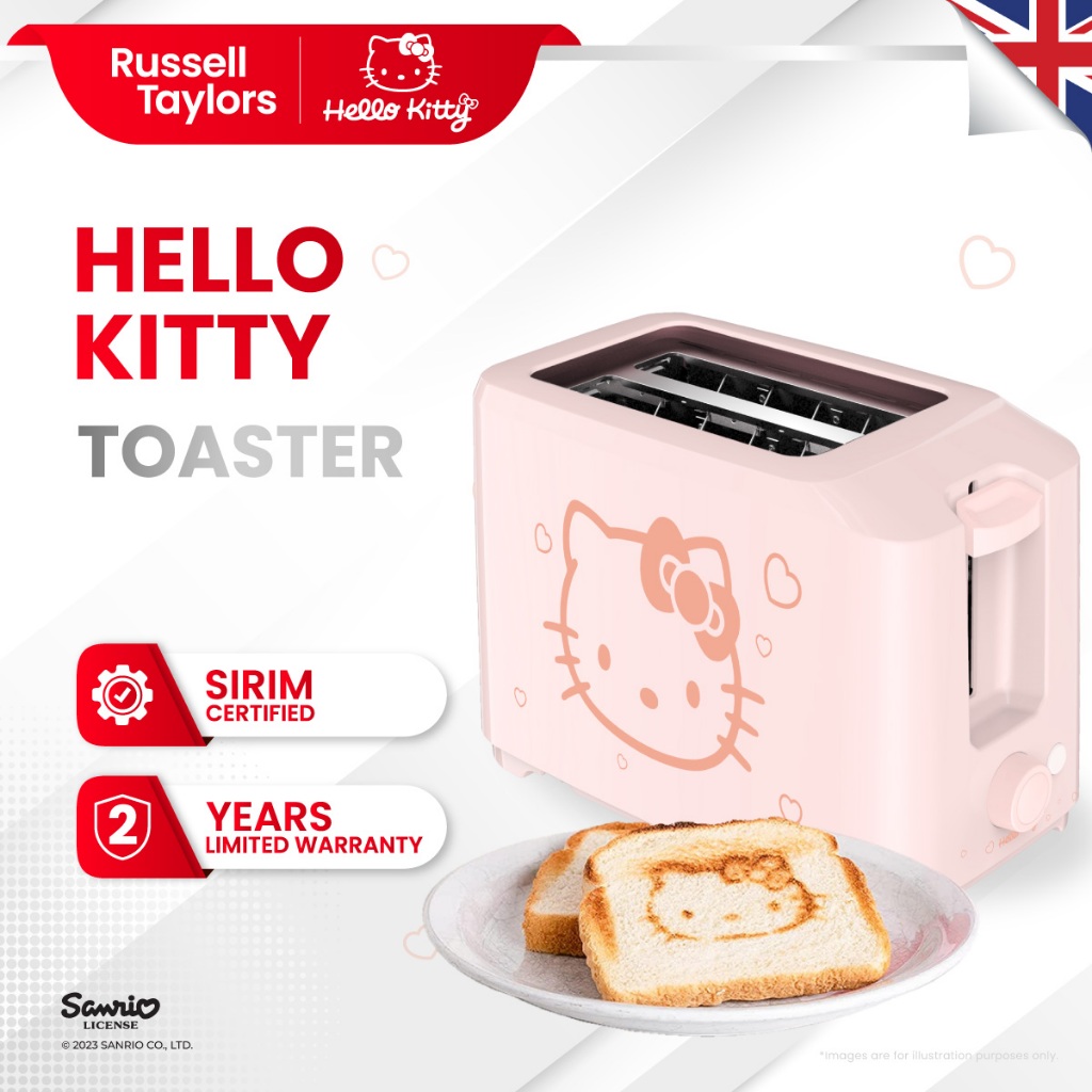 Russell Taylors x Sanrio Hello Kitty Bread Toaster T1 | Shopee Malaysia