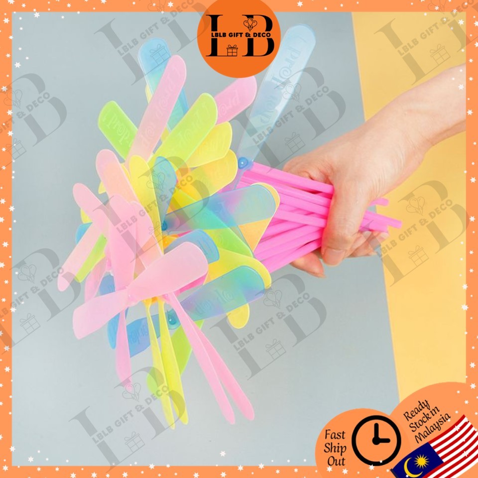 Fun Dragonfly Flying Stick Hand Rub Flying Toys Traditional Toys Kids ...