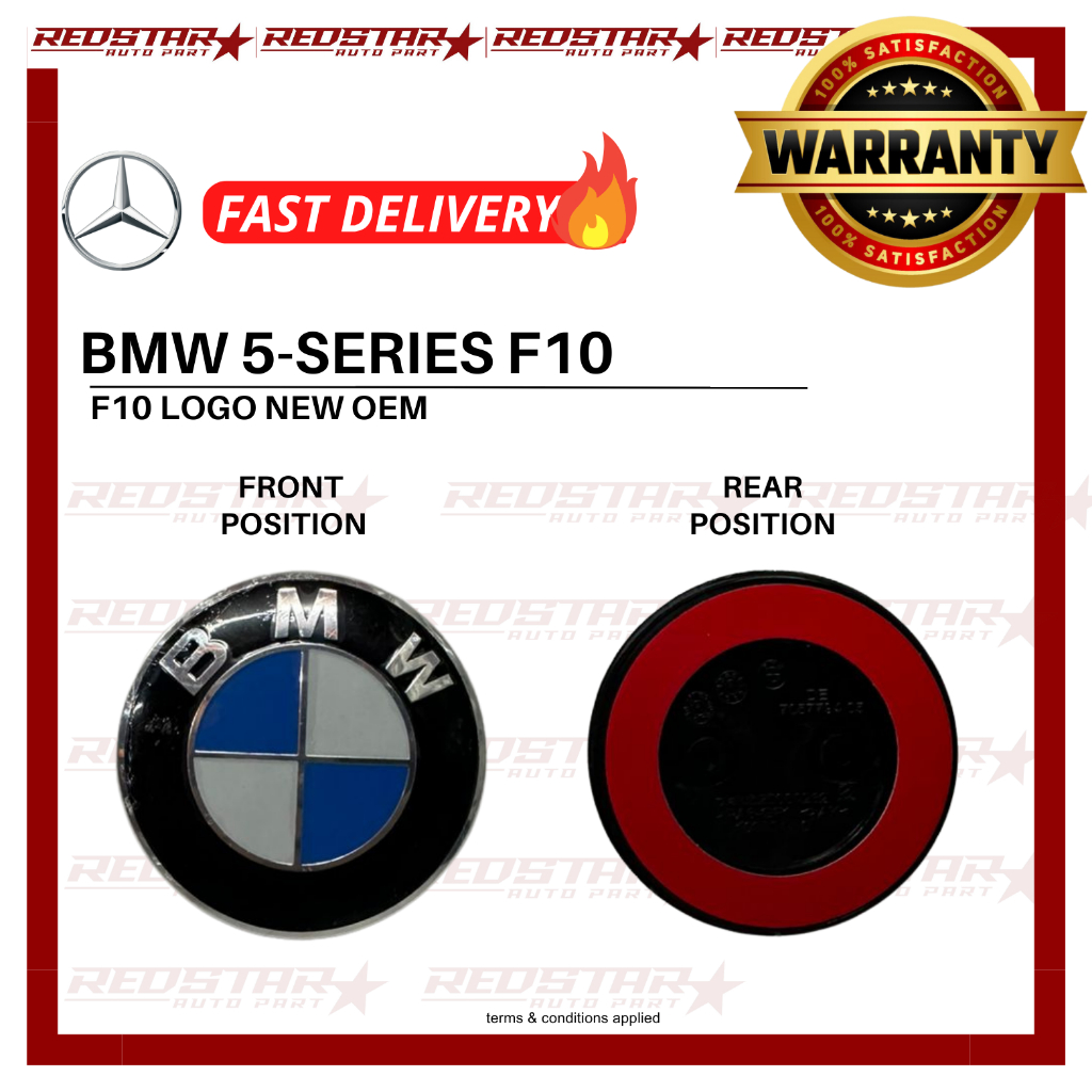 BMW F10 F07 E87 E81 F06 F11 F13 F18 LOGO NEW OEM | Shopee Malaysia