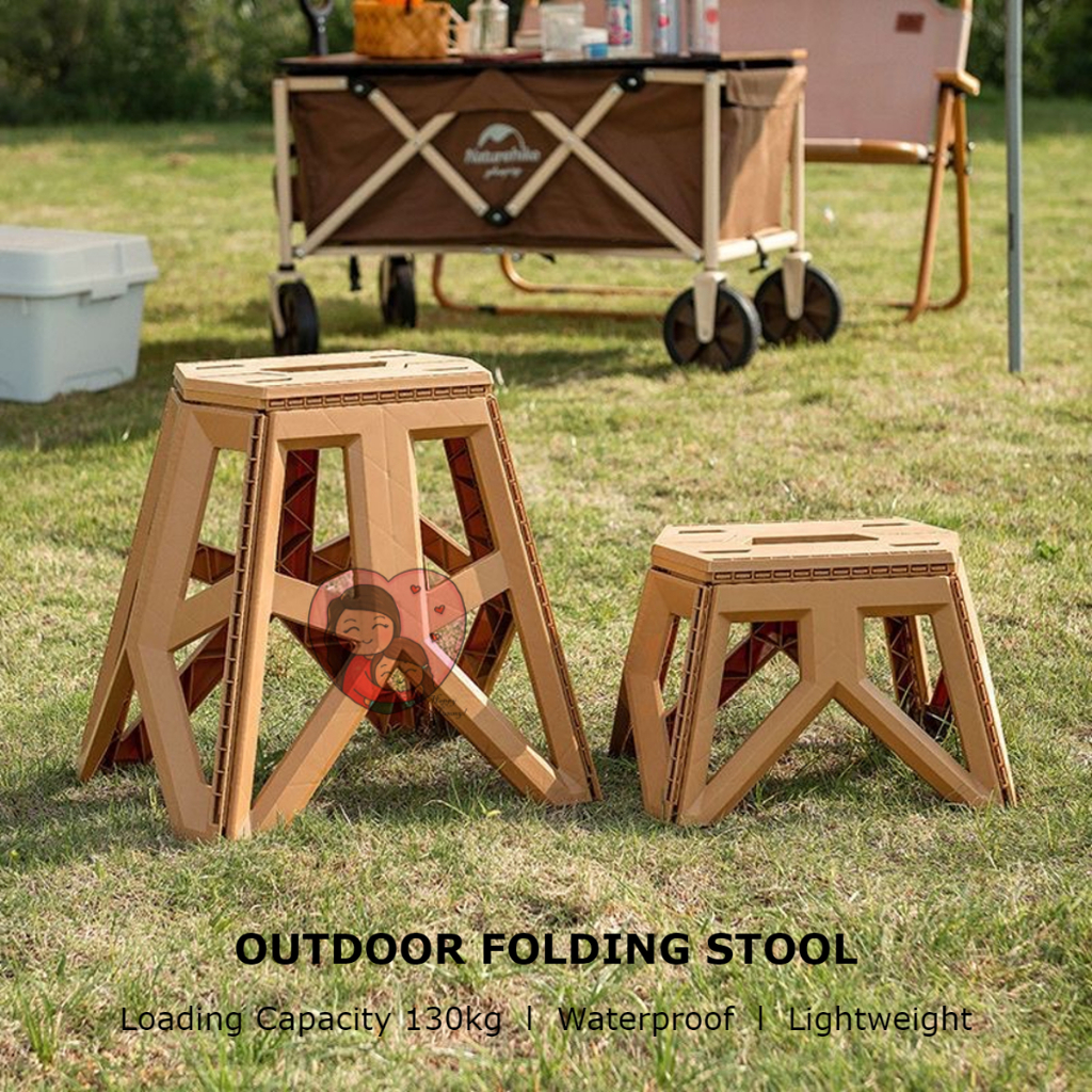 Military Style Outdoor Camping Stool Foldable Portable Stool | Shopee ...