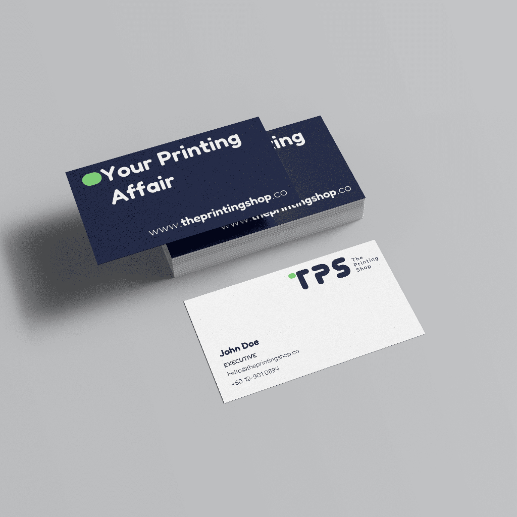 2-sided Business Card | Bisnes Kad | Name Card Printing | Shopee Malaysia