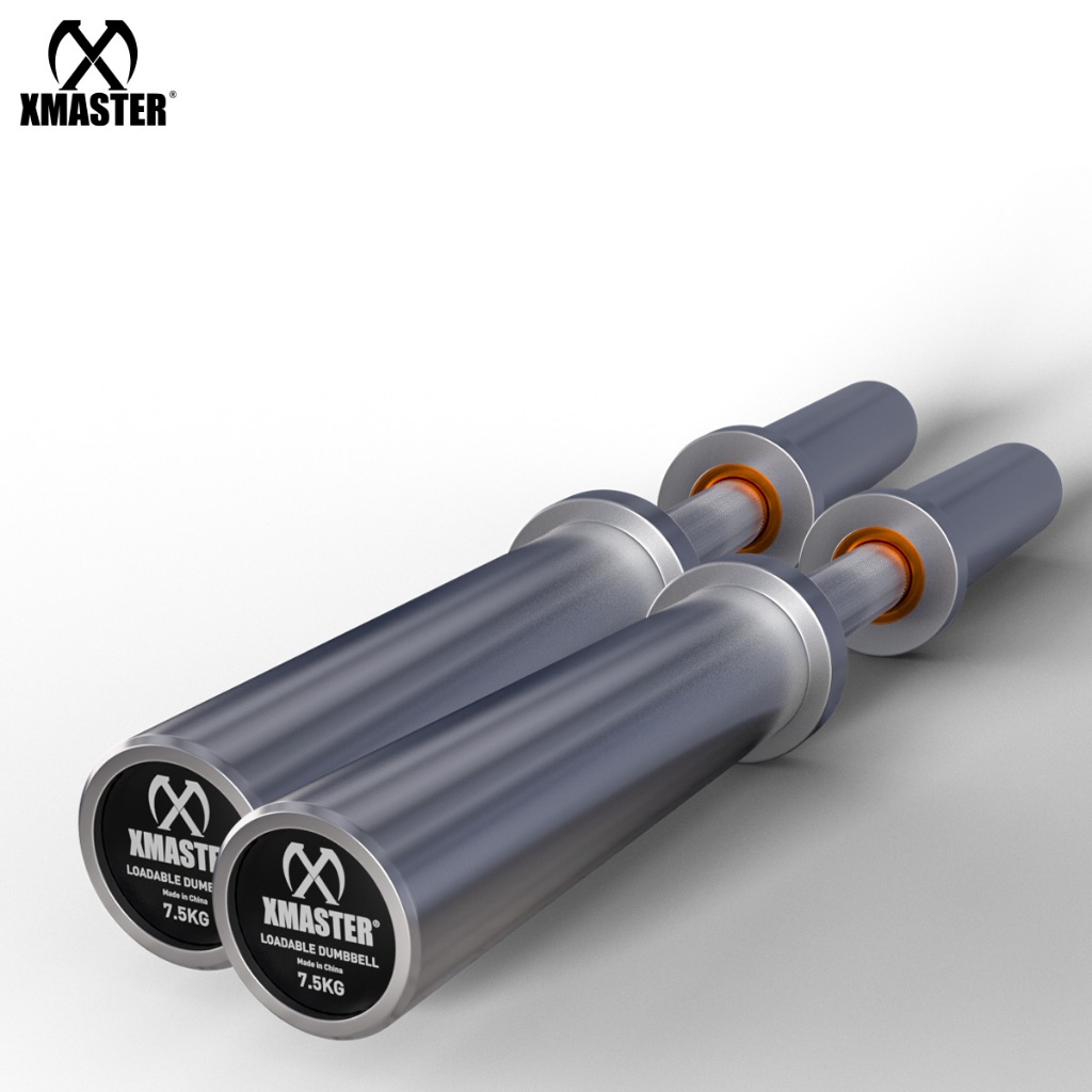 XMASTER Loadable Dumbbell, Mini Barbell, Fitness Gym, Max Load 120KG ...
