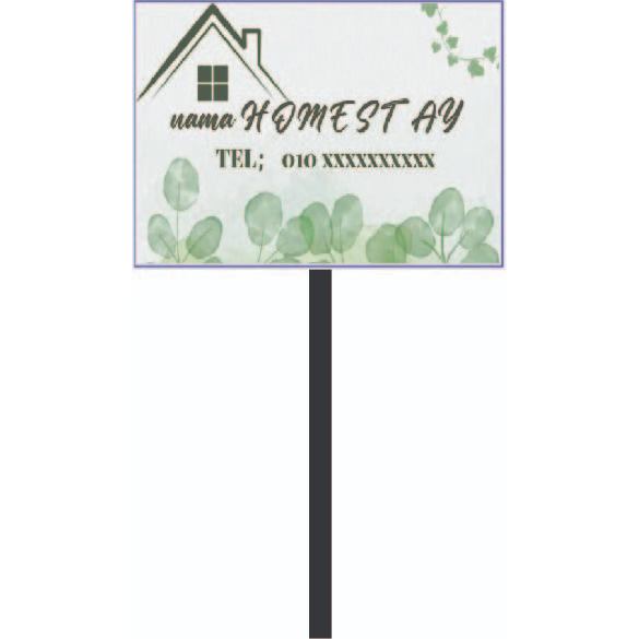 Signboard home stay tepi jalan, homestay direction signboard, signboard ...